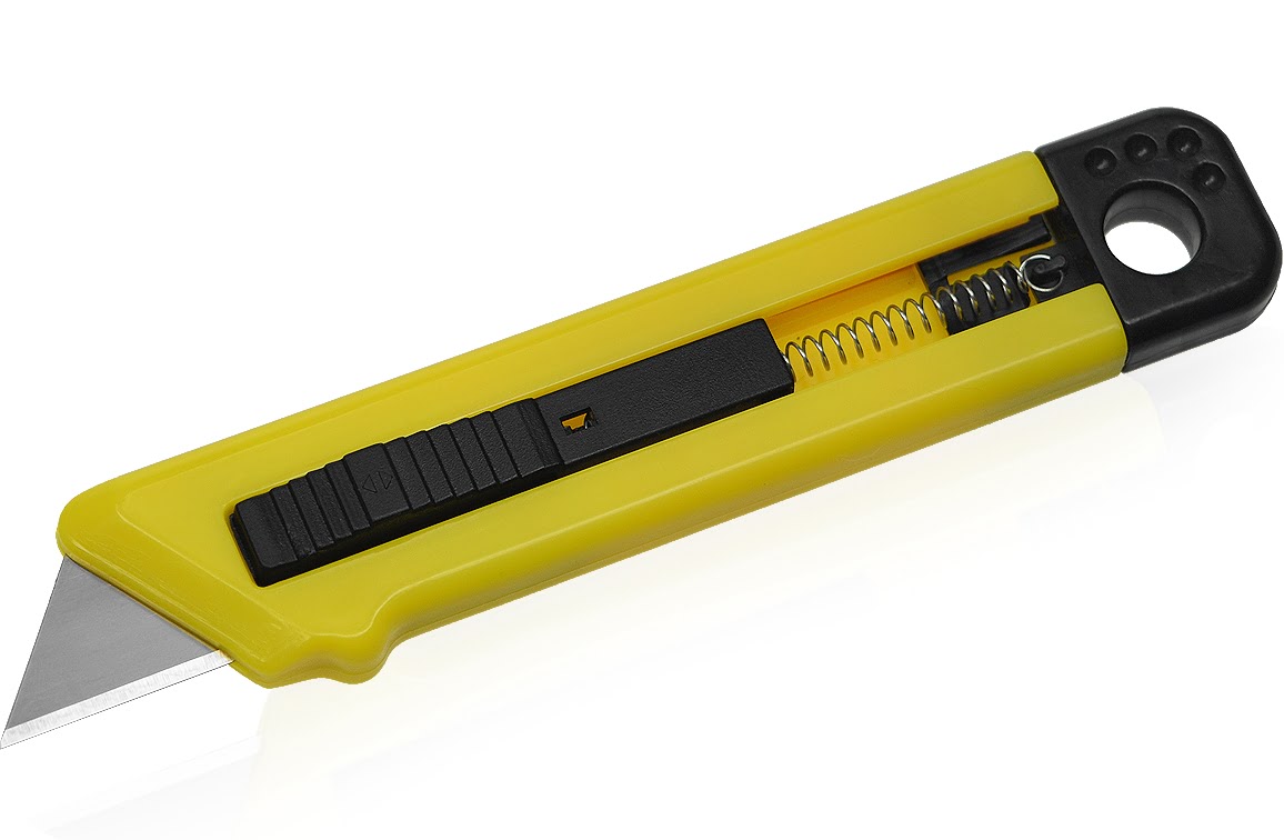 Lemmet YellowSafe terugveer mes - Veiligheidsmespunt.nl