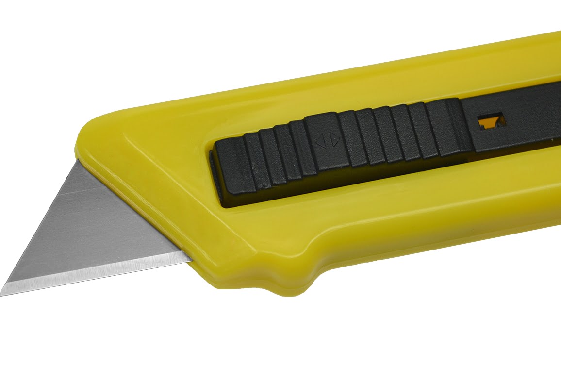 Lemmet YellowSafe terugveer mes - Veiligheidsmespunt.nl